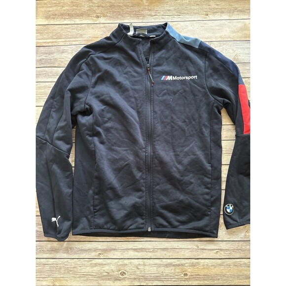 Puma | Jackets & Coats | Puma Bmw Motorsport Mens Small Full Zip Black ...